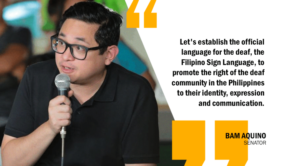 SENATE OKs FILIPINO SIGN LANGUAGE BILL – AQUINO — IKOT.PH