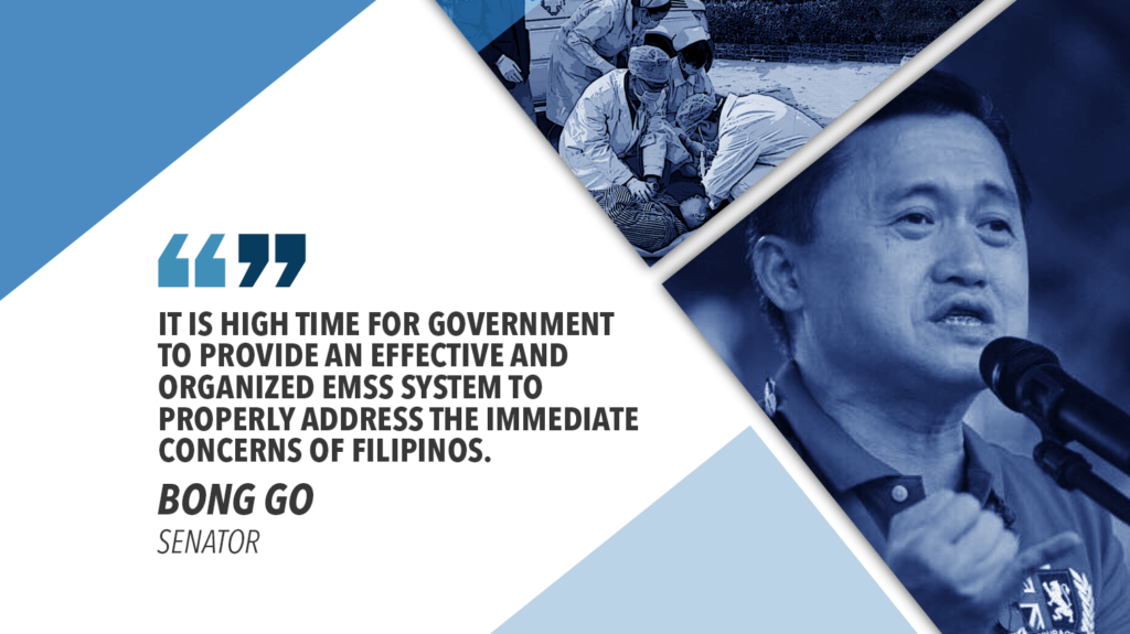 INSTITUTIONALIZE NATIONWIDE EMERGENCY MEDICAL SYSTEM – GO — IKOT.PH