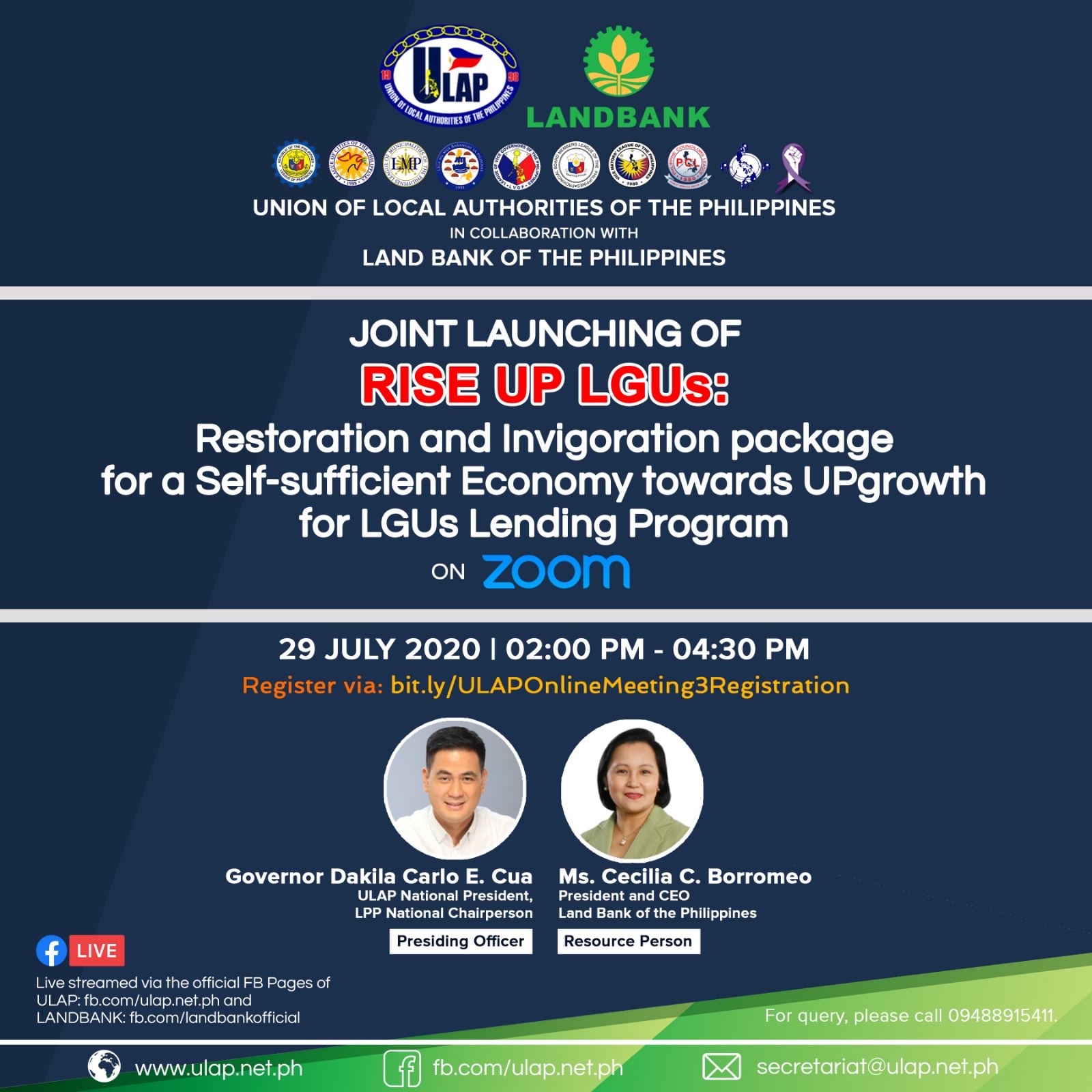 ‘RISE UP LGUS’ LOAN FACILITY TO BOOST LGU COVID-19 RESPONSE – CUA — IKOT.PH