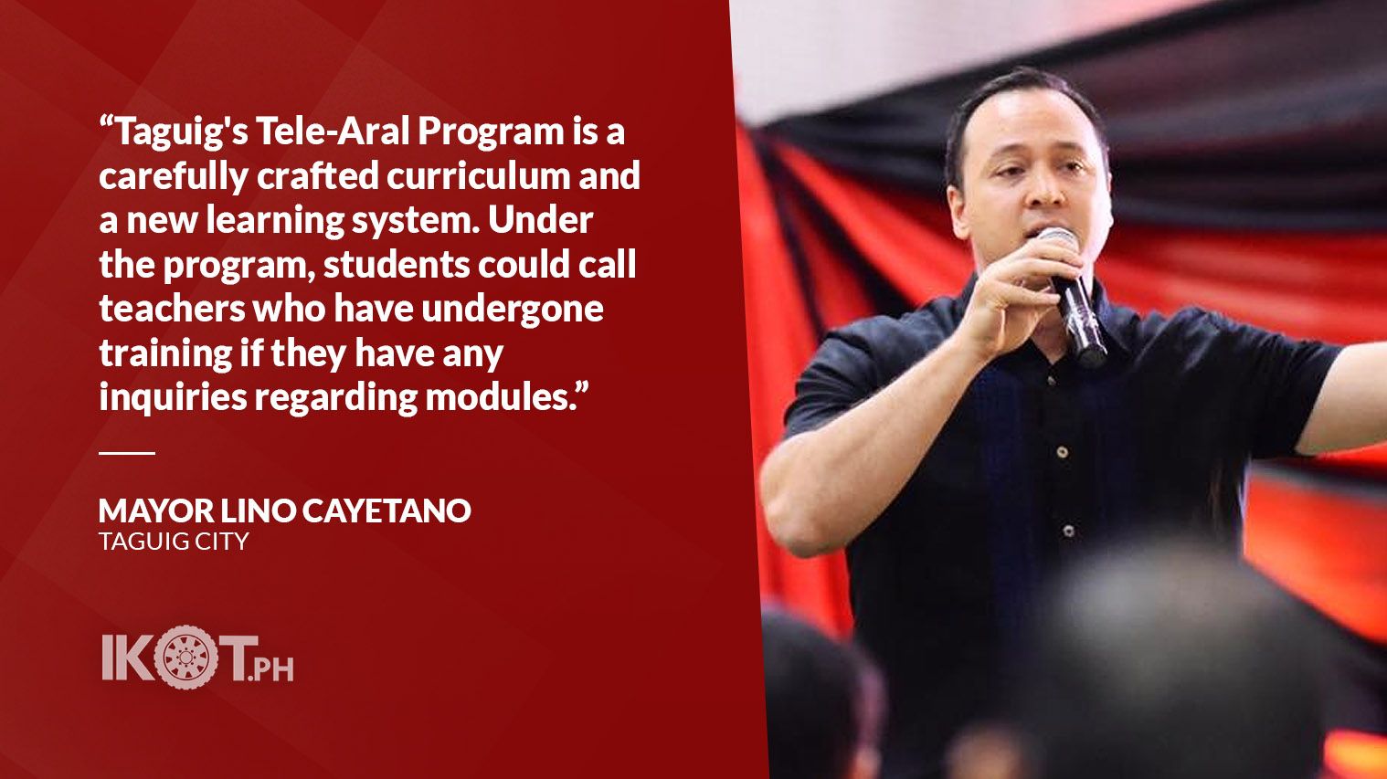 TAGUIG LAUNCHES ‘TELE-ARAL’ PROGRAM AMID PANDEMIC — IKOT.PH