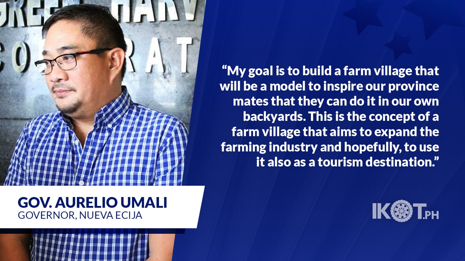 FARM VILLAGE SOON TO RISE IN NUEVA ECIJA – UMALI — IKOT.PH