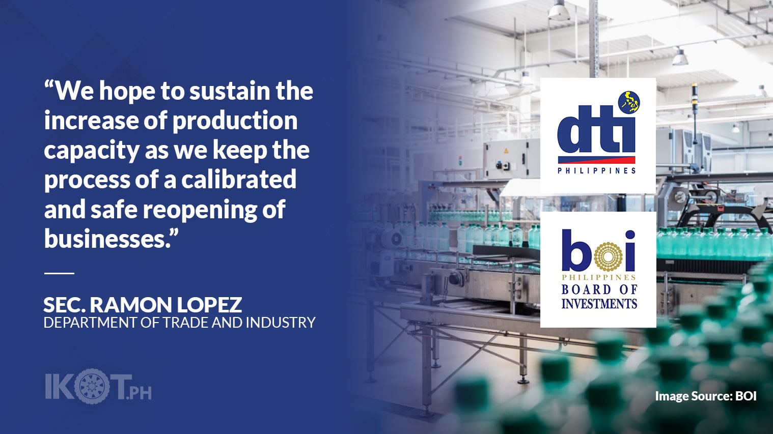 BOI NOTES MANUFACTURING OUTPUT REBOUND – LOPEZ — IKOT.PH