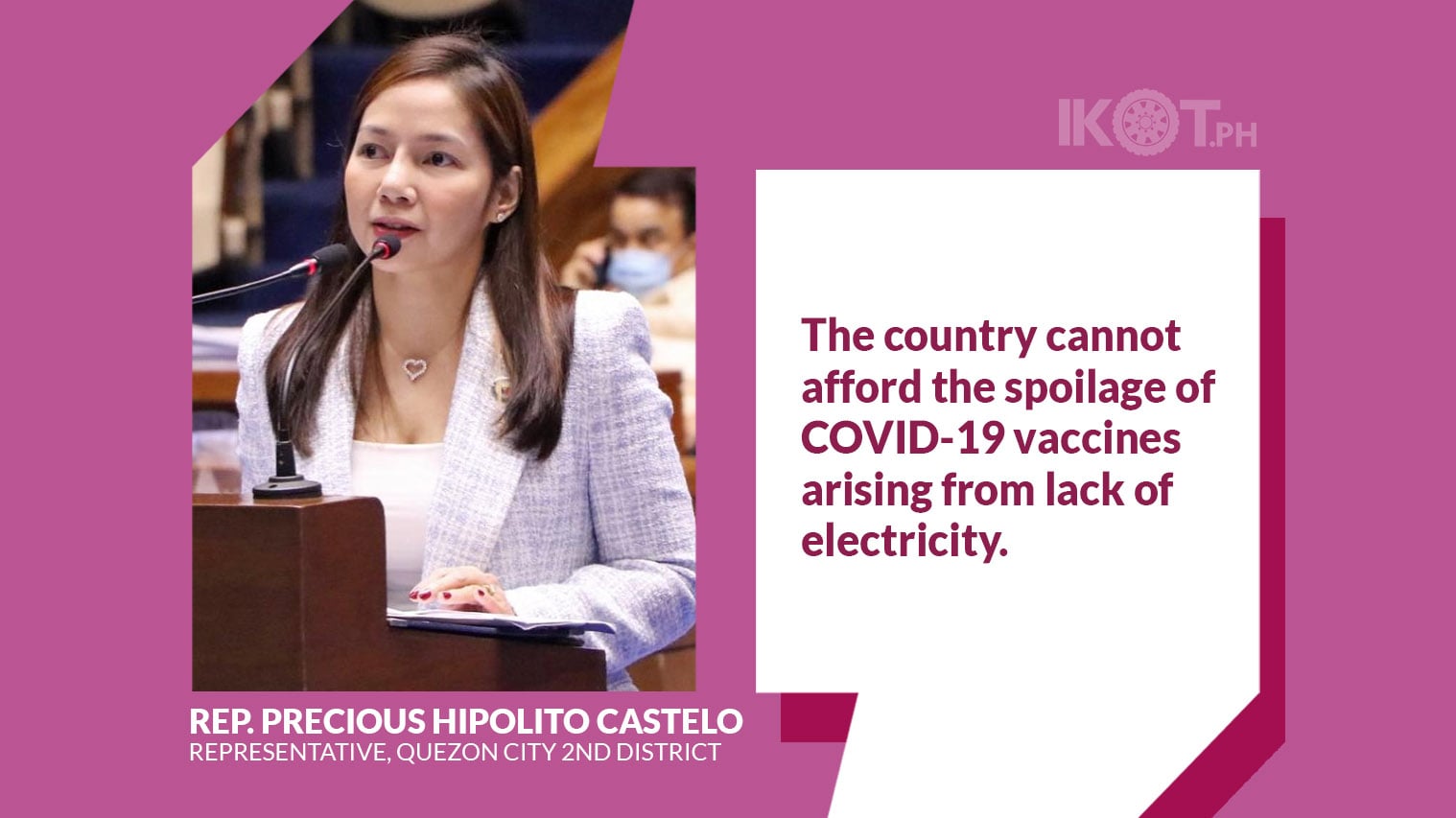 PROBE ROTATIONAL BROWNOUTS IN LUZON – CASTELO — IKOT.PH PROBE ROTATIONAL BROWNOUTS IN LUZON – CASTELO — IKOT.PH