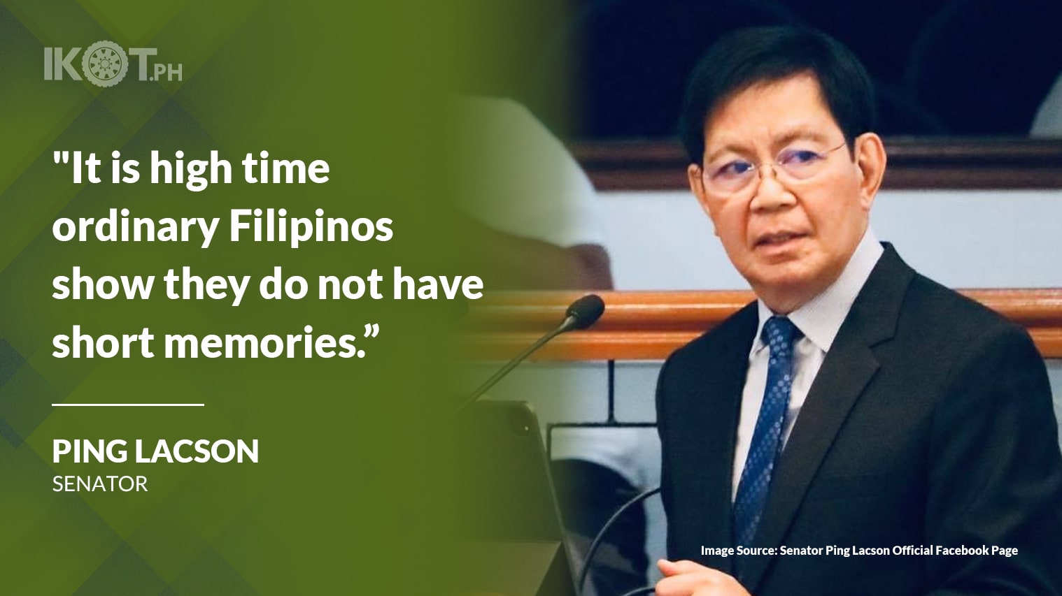 PUBLIC MUST HELP END CORRUPTION CYCLE – LACSON — IKOT.PH PUBLIC MUST HELP END CORRUPTION CYCLE – LACSON — IKOT.PH