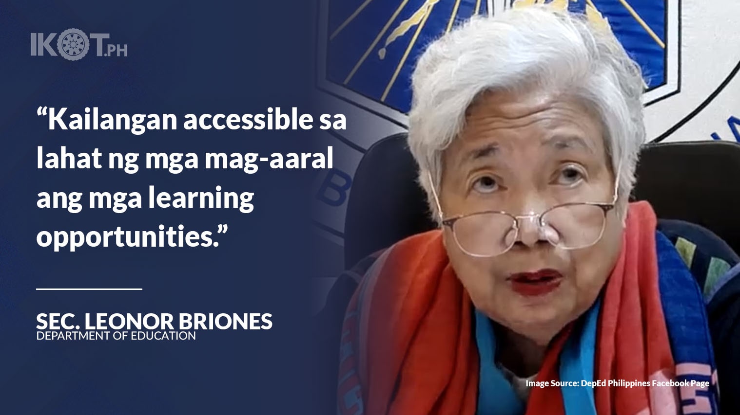 DEPED TO BOOST USE OF TV, RADIO IN LEARNING — IKOT.PH