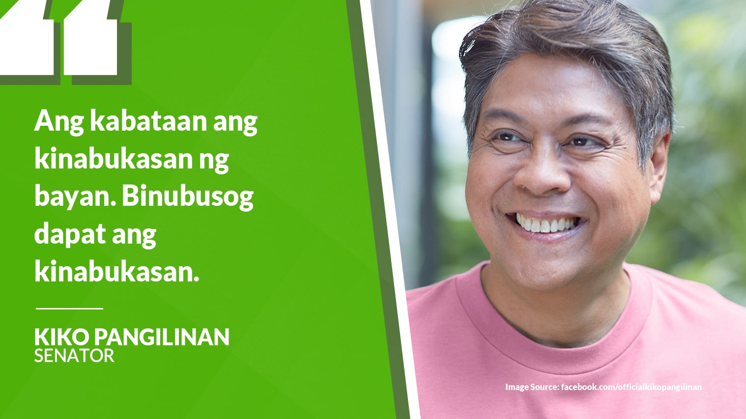 95 KIDS DIE FROM HUNGER IN PH DAILY – PANGILINAN — IKOT.PH