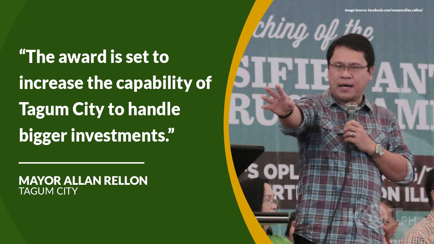 TAGUM CITY IS PH ‘MOST BIZ-FRIENDLY LGU’ -- RELLON — IKOT.PH
