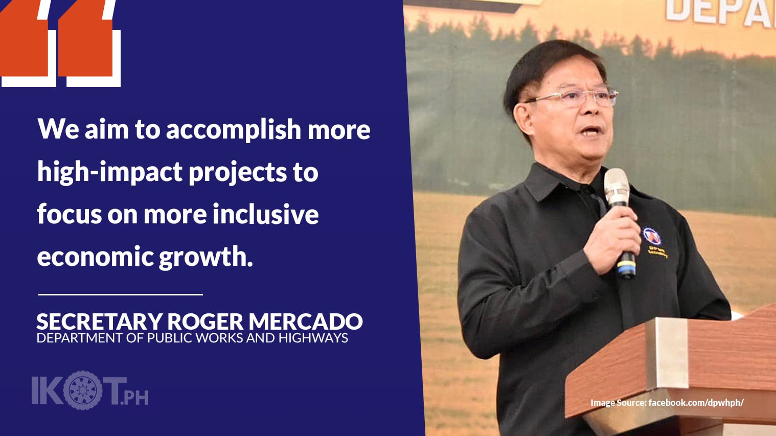 DPWH COMPLETES 772 PROJECTS IN NORTHERN MINDANAO — IKOT.PH