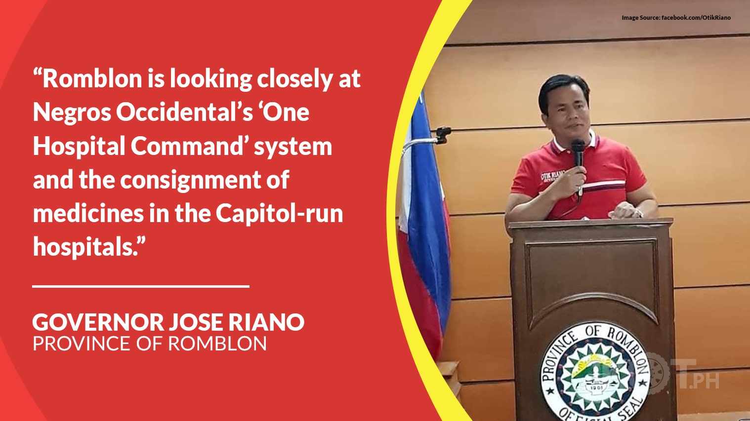 Romblon Governor Jose Riano Archives — IKOT.PH