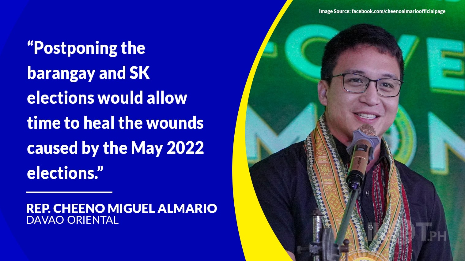 Davao Oriental Representative Cheeno Miguel Almario Archives — IKOT.PH