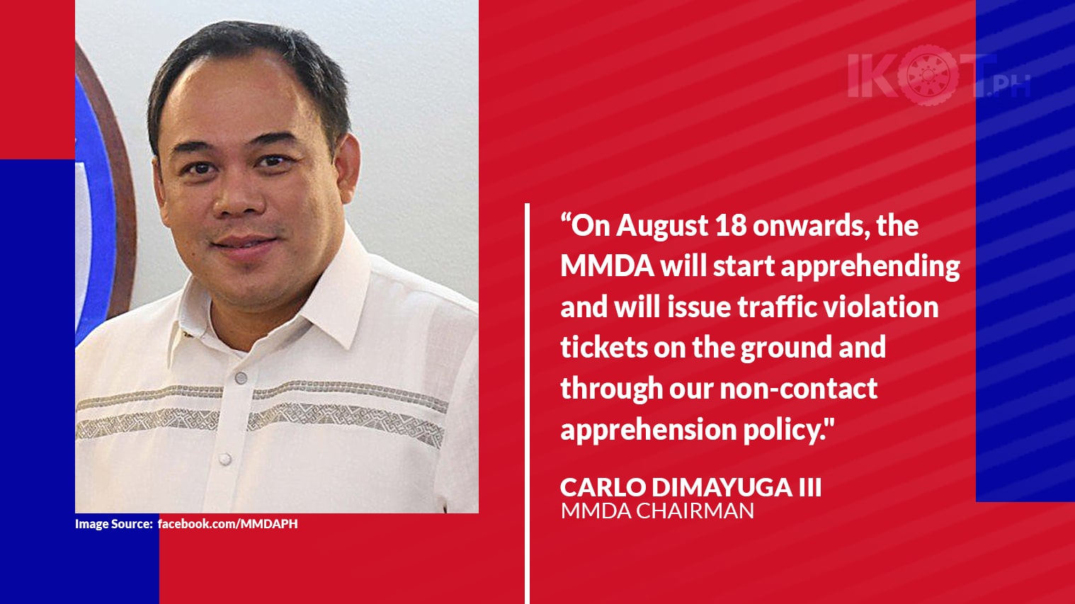 MMDA RESUMES NUMBER CODING SCHEME – DIMAYUGA — IKOT.PH