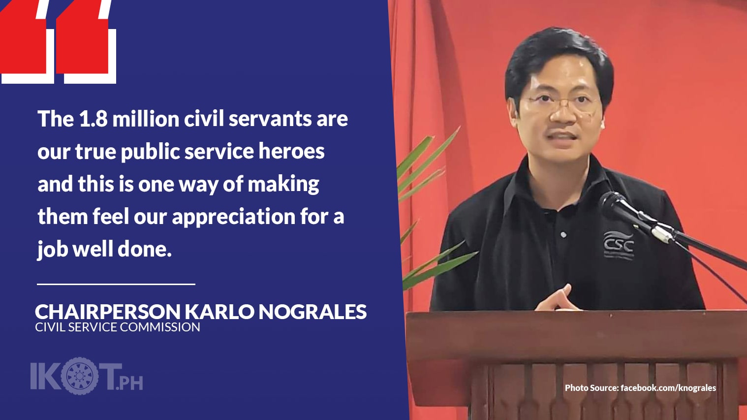 CSC TREATS GOV’T WORKERS ON 122ND ANNIVERSARY — IKOT.PH