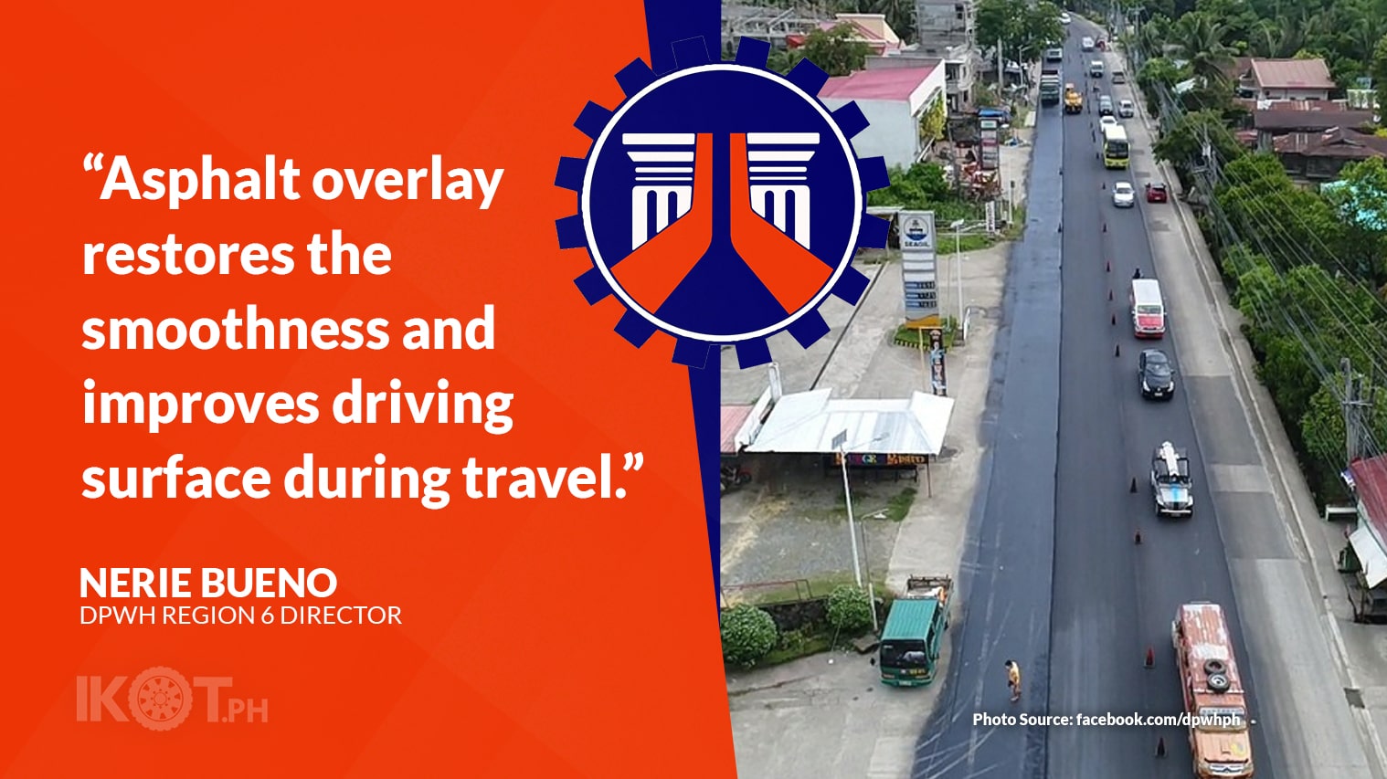 DPWH FINISHES ILOILO-CAPIZ ROAD IMPROVEMENTS — IKOT.PH
