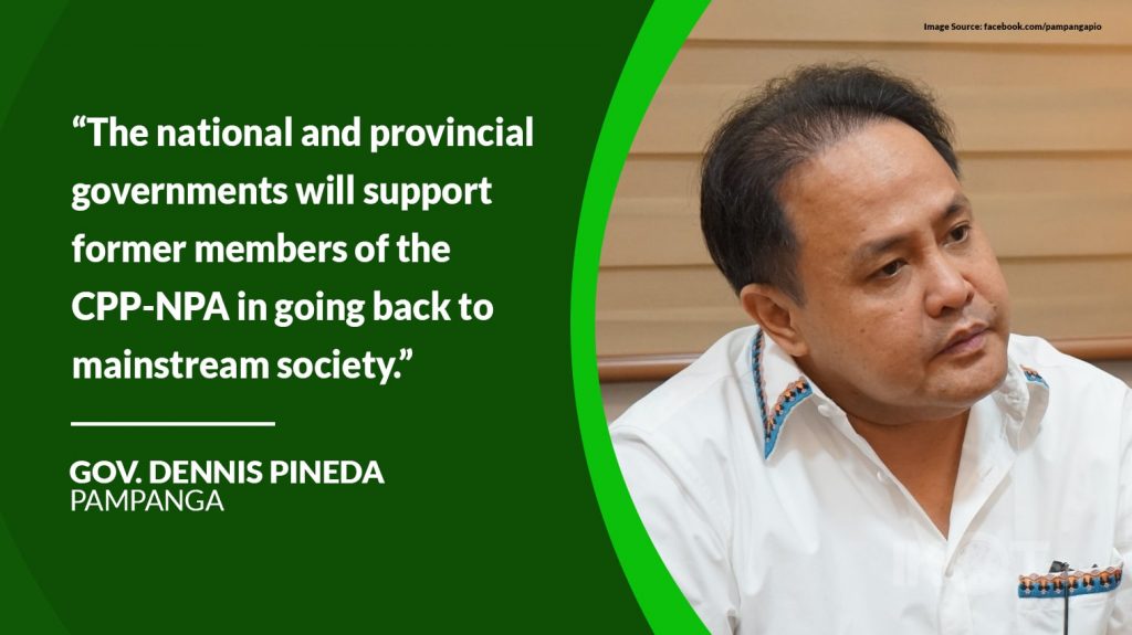 EX-NPA REBELS IN PAMPANGA GET LIVELIHOOD AID — IKOT.PH