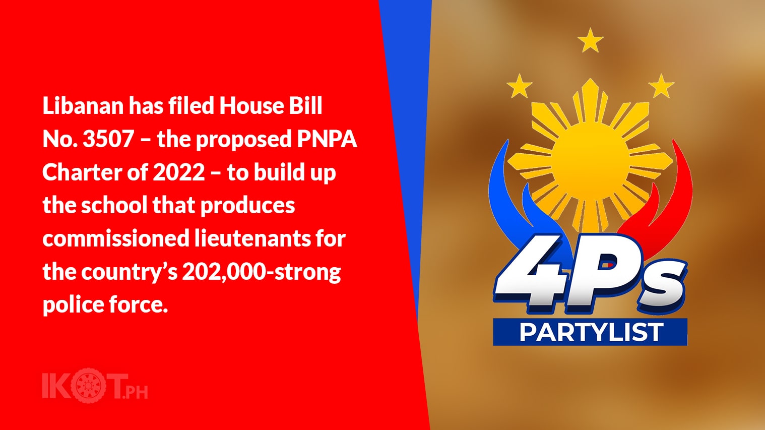 4Ps party-list Rep. Marcelino “Nonoy” Libanan Archives — IKOT.PH