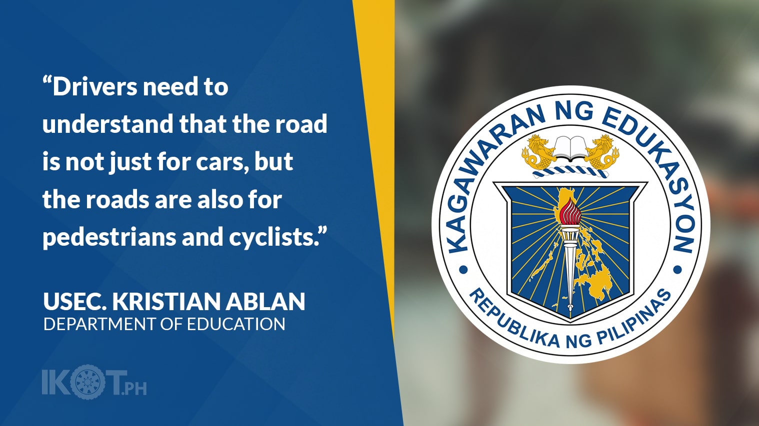 DEPED JOINS CELEBRATION OF WORLD CAR-FREE DAY — IKOT.PH