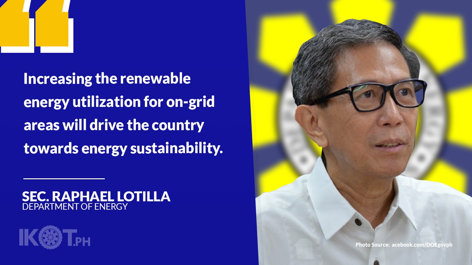 DOE AWARDS 998 RENEWABLE ENERGY CONTRACTS — IKOT.PH