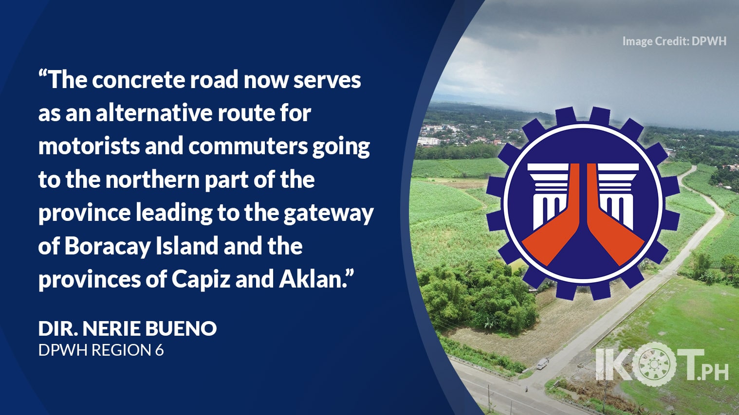 DPWH FINISHES ILOILO ACCESS ROADS — IKOT.PH