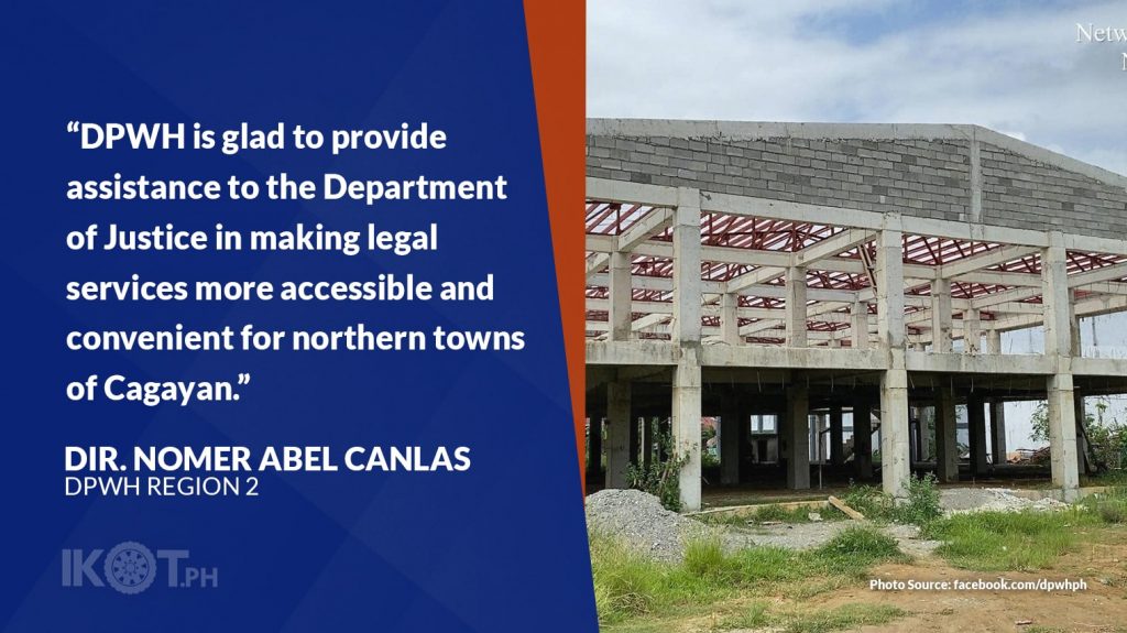 DPWH STARTS BUILDING DOJ CAGAYAN SATELLITE OFFICE — IKOT.PH