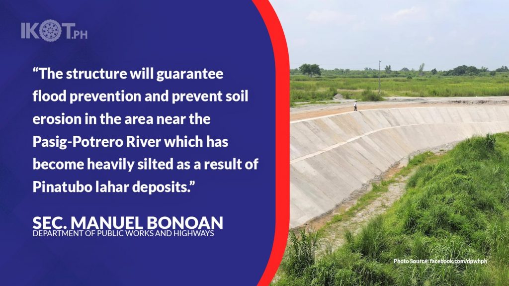 DPWH FINISHES PAMPANGA RIVER SLOPE PROTECTION — IKOT.PH