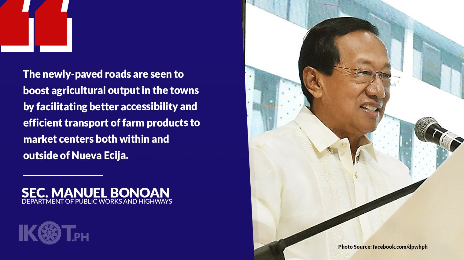 DPWH OPENS NEW ROADS IN 3 NUEVA ECIJA TOWNS — IKOT.PH