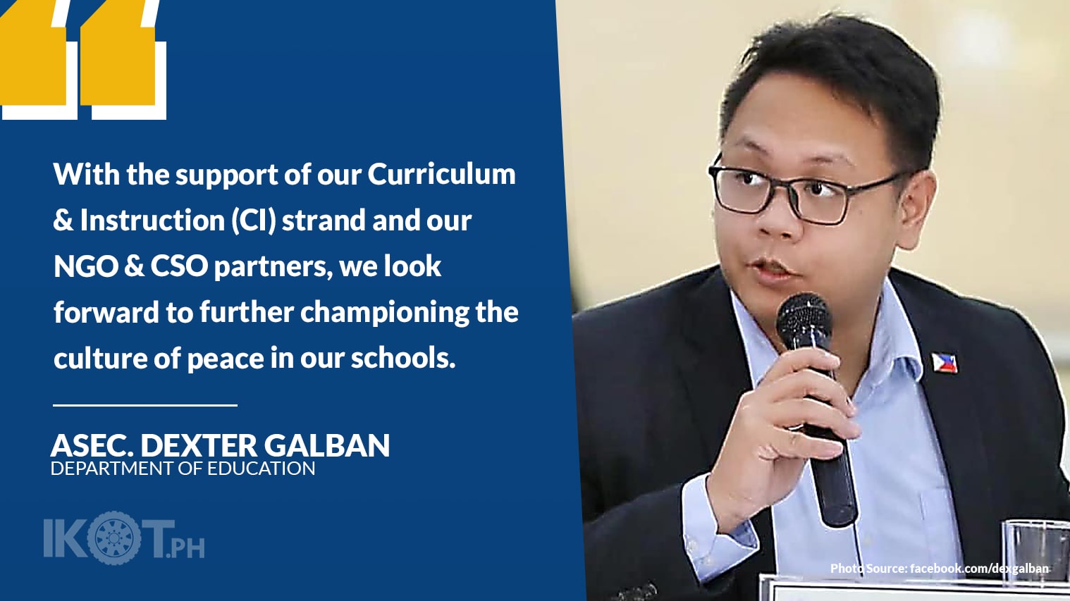 DEPED JOINS 1ST NAT’L PEACE EDUCATION SUMMIT — IKOT.PH