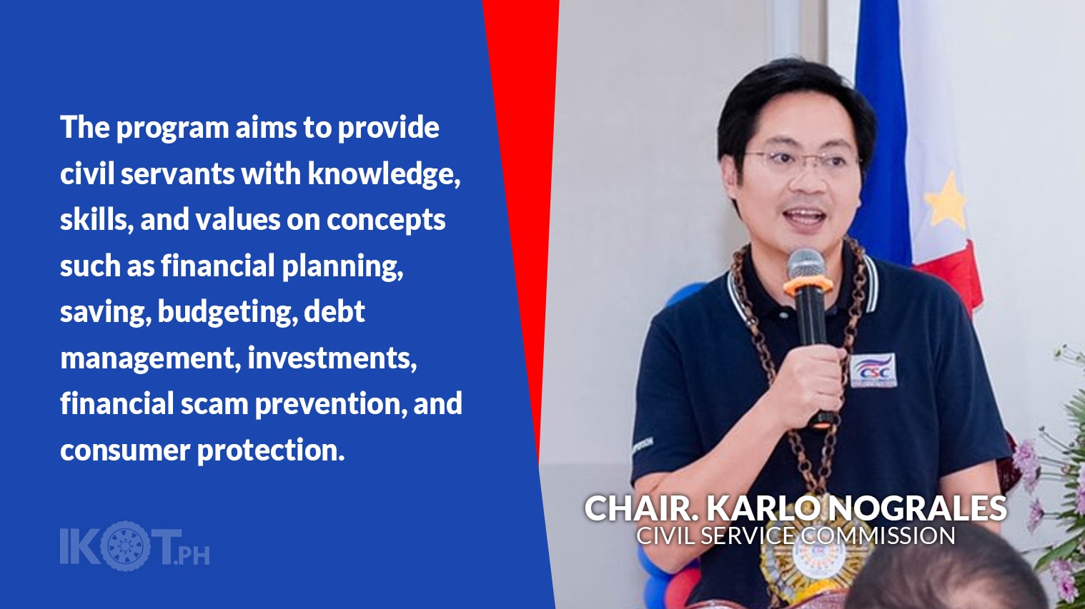 CSC OFFERS FINANCIAL LITERACY FOR CIVIL SERVANTS — IKOT.PH