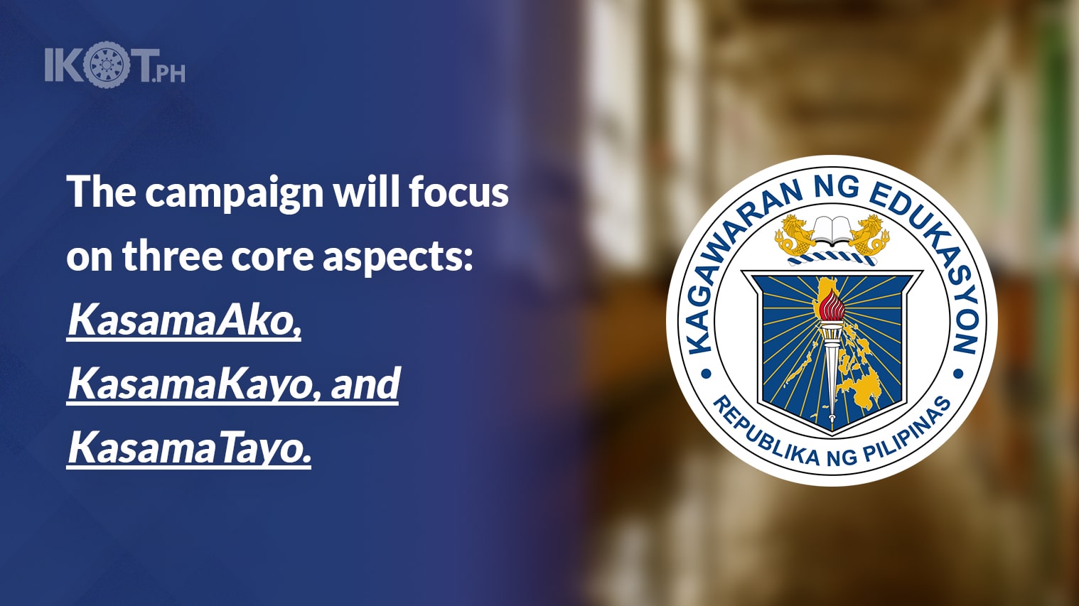 DEPED TO LAUNCH BULLYING PREVENTION CAMPAIGN — IKOT.PH