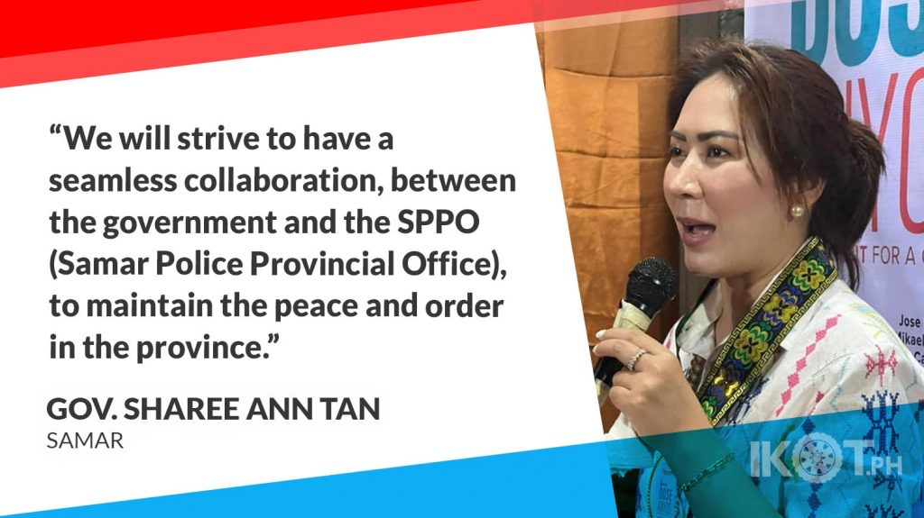 SAMAR GOVERNOR TAN REAFFIRMS COMMITMENT TO PEACE — IKOT.PH