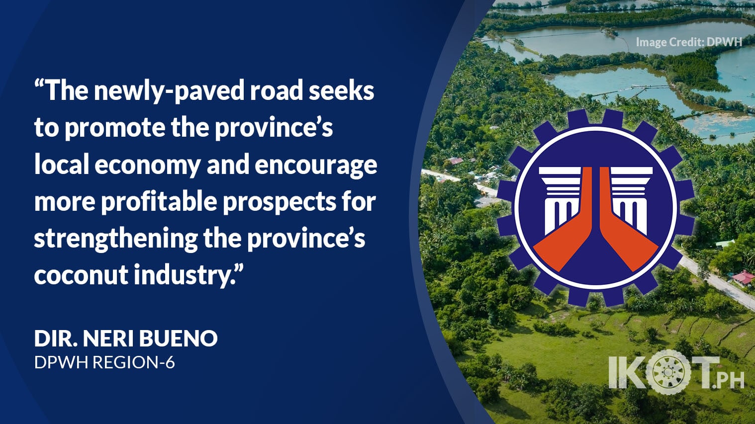 DPWH, DTI FINISH BATAN, AKLAN ROAD PROJECT — IKOT.PH