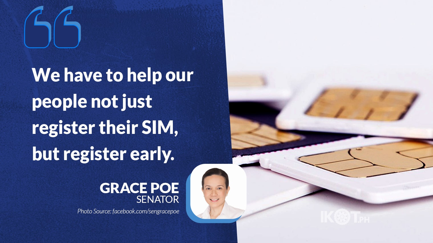 POE TO TELCOS: SPEED UP SIM REGISTRATION — IKOT.PH