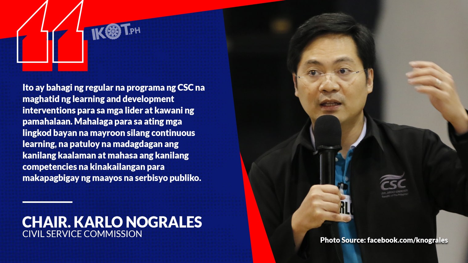 CSC OFFERS TRAINING COURSES FOR CIVIL SERVANTS — IKOT.PH