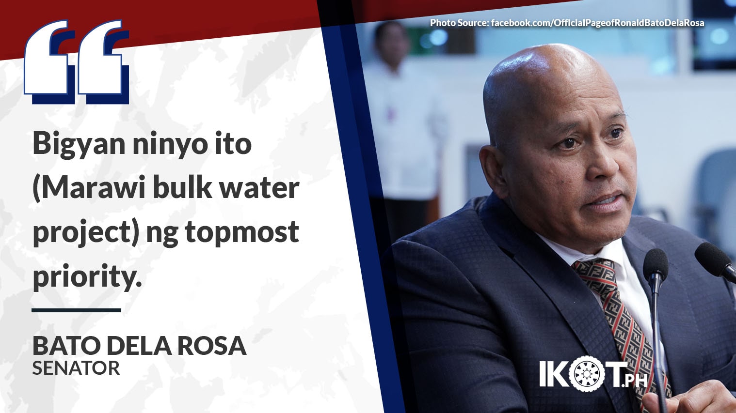 MARAWI CITY WATER PROJECT TO BE FAST-TRACKED — IKOT.PH