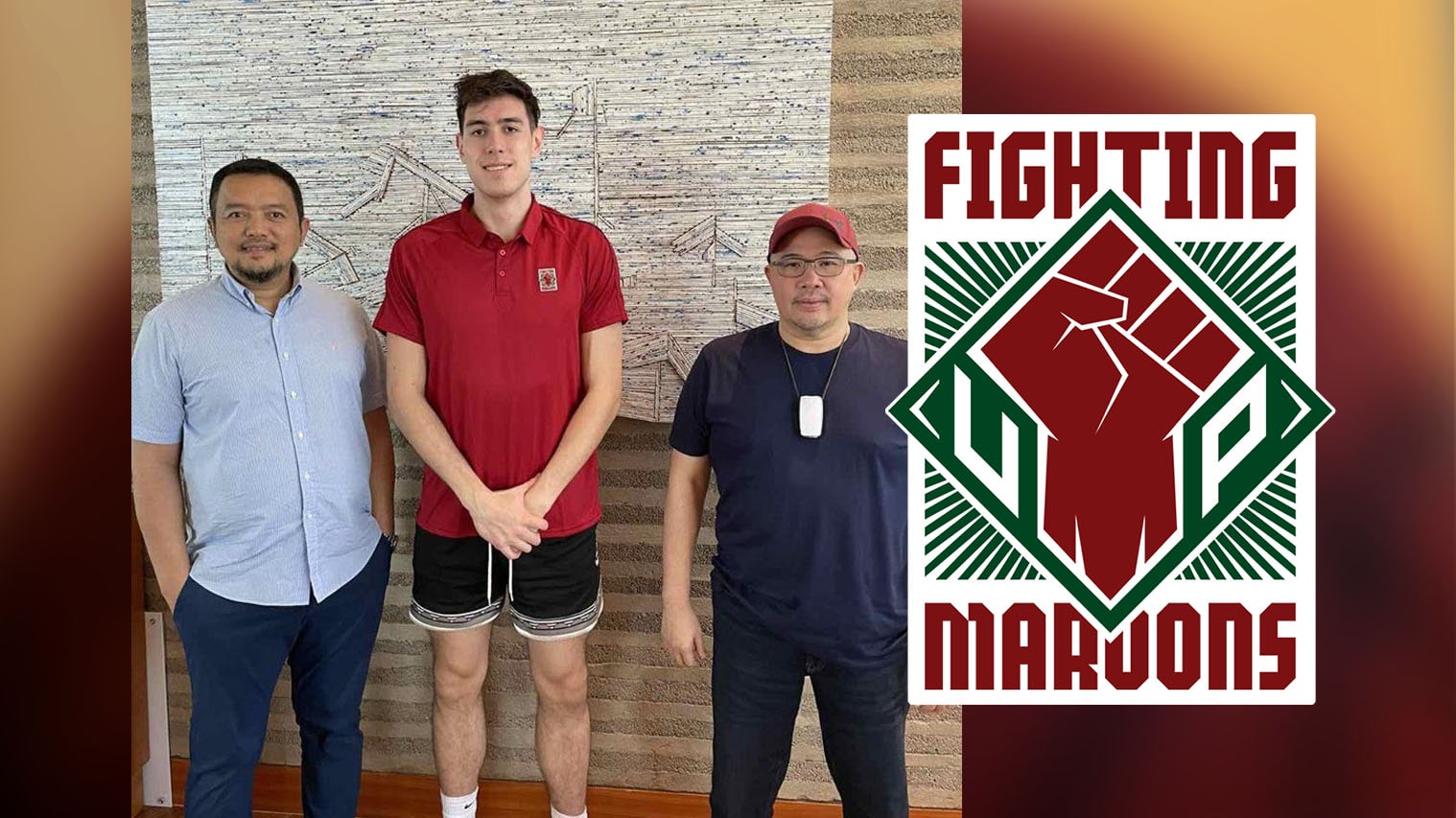 Up Fighting Maroons Logo