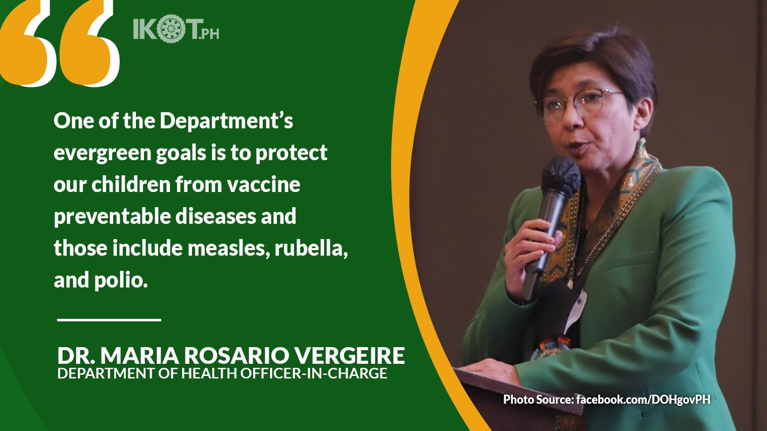 DOH, WHO, UNICEF LAUNCH ROUTINE VAXXING PROGRAM — IKOT.PH