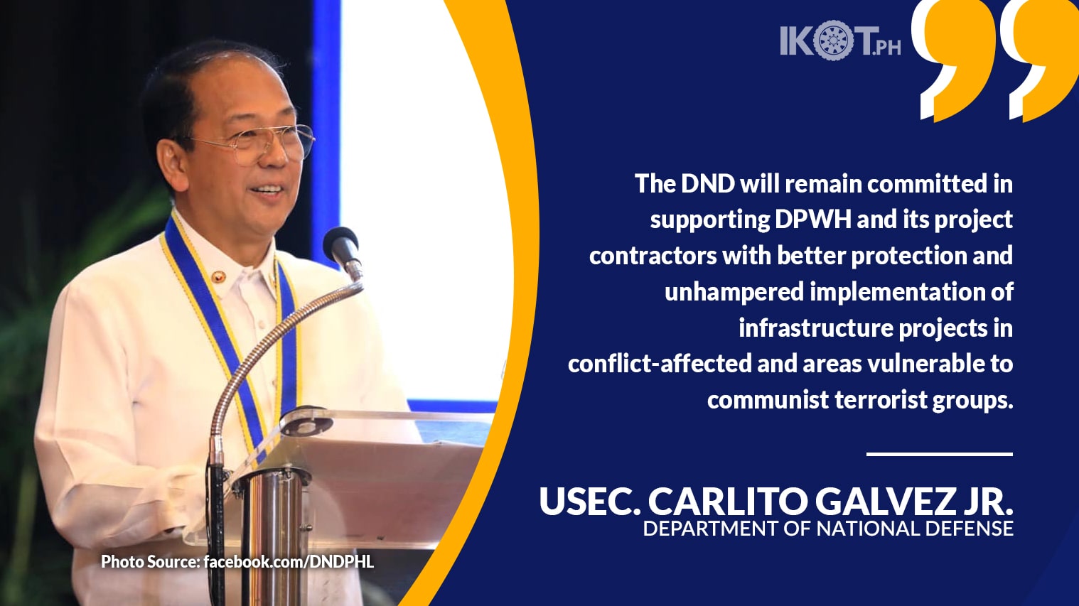 DPWH, DND RENEW COMMITMENT FOR MODERNIZED AFP — IKOT.PH