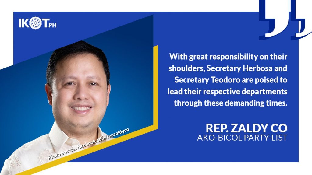 Co Backs Teodoro Herbosa Appointments — Ikot Ph