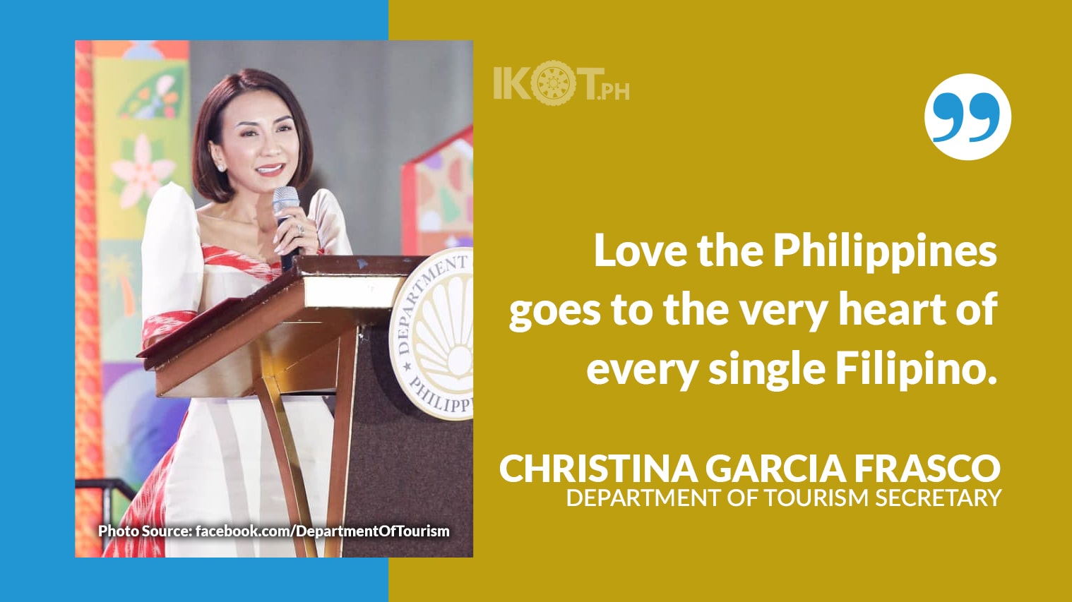 DOT LAUNCHES ‘LOVE THE PHILIPPINES’ CAMPAIGN — IKOT.PH