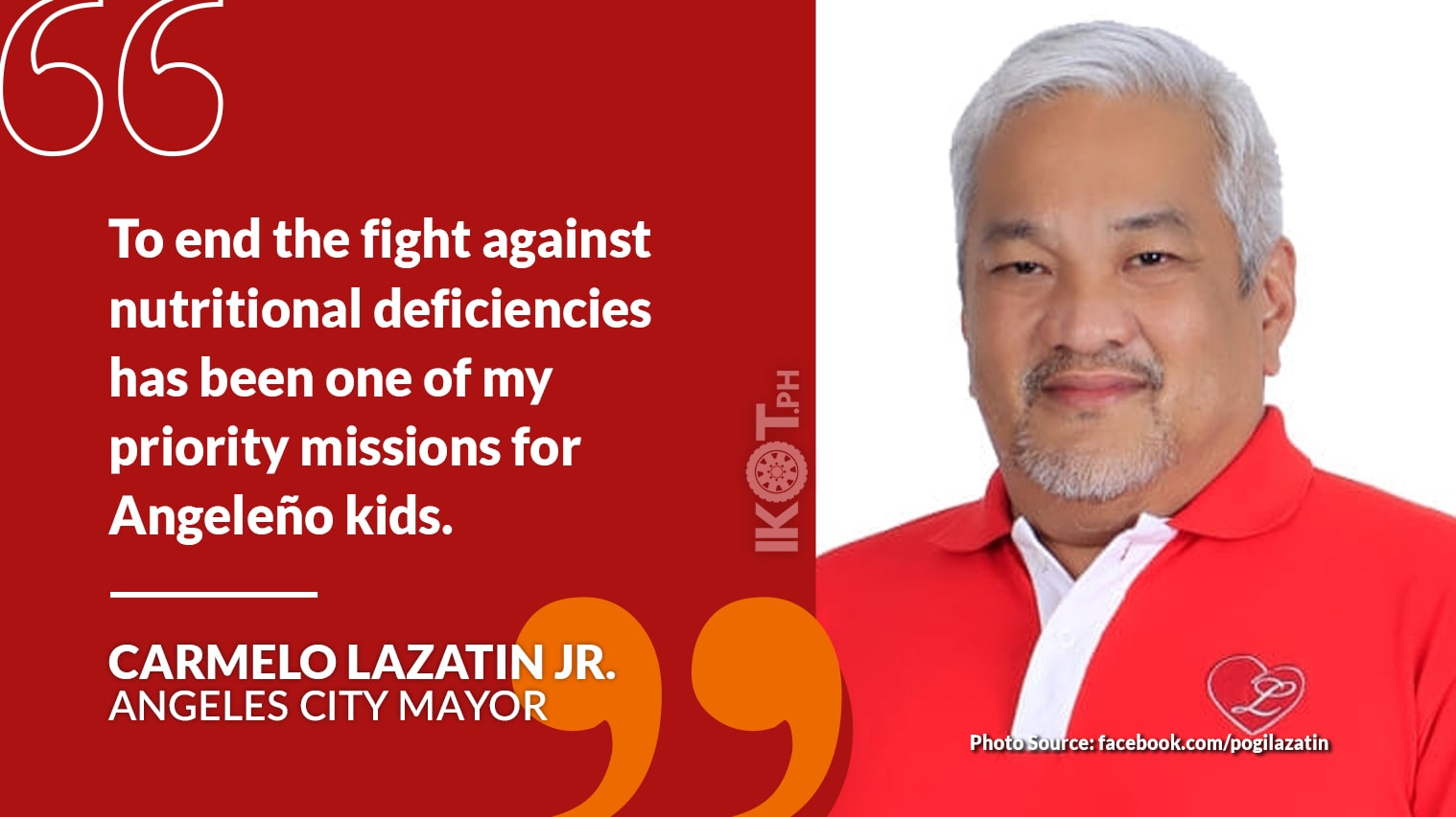 LAZATIN LEADS ANGELES CITY NUTRITION MONTH — IKOT.PH