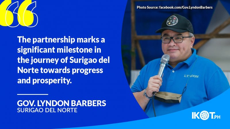 SURIGAO DEL NORTE, SGV SIGN ECONOMIC PACT — IKOT.PH