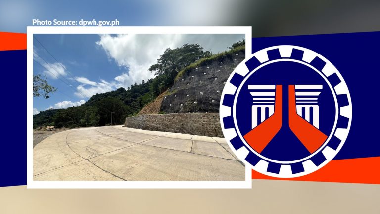 DPWH FINISHES ROAD SLOPE PROJECT IN ISABELA TOWN — IKOT.PH