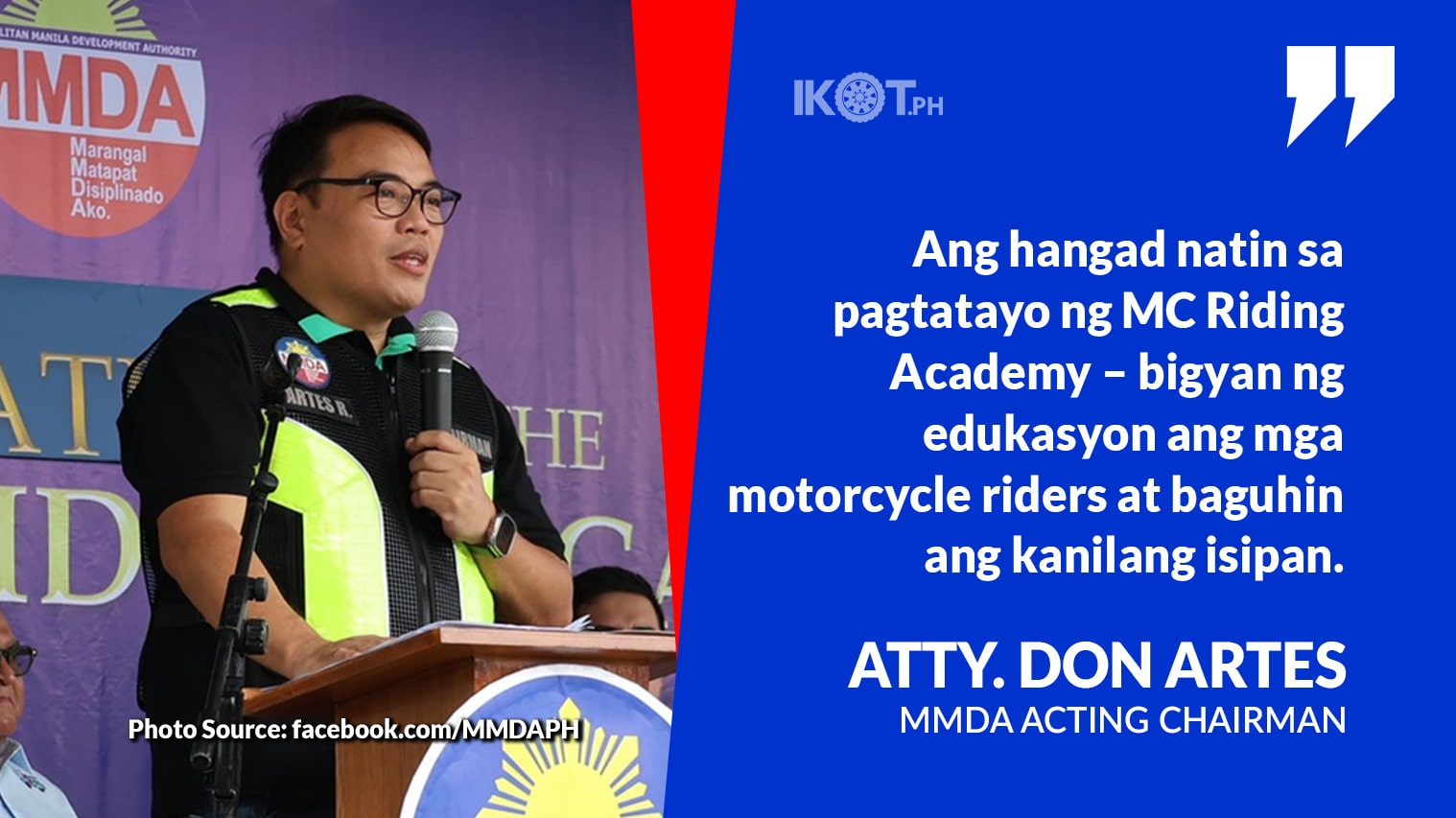 MMDA OPENS MOTORCYCLE RIDING ACADEMY — IKOT.PH MMDA OPENS MOTORCYCLE RIDING ACADEMY — IKOT.PH