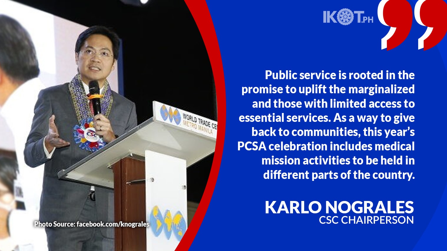 GOV’T EMPLOYEES HOLD NATIONWIDE MEDICAL MISSION — IKOT.PH