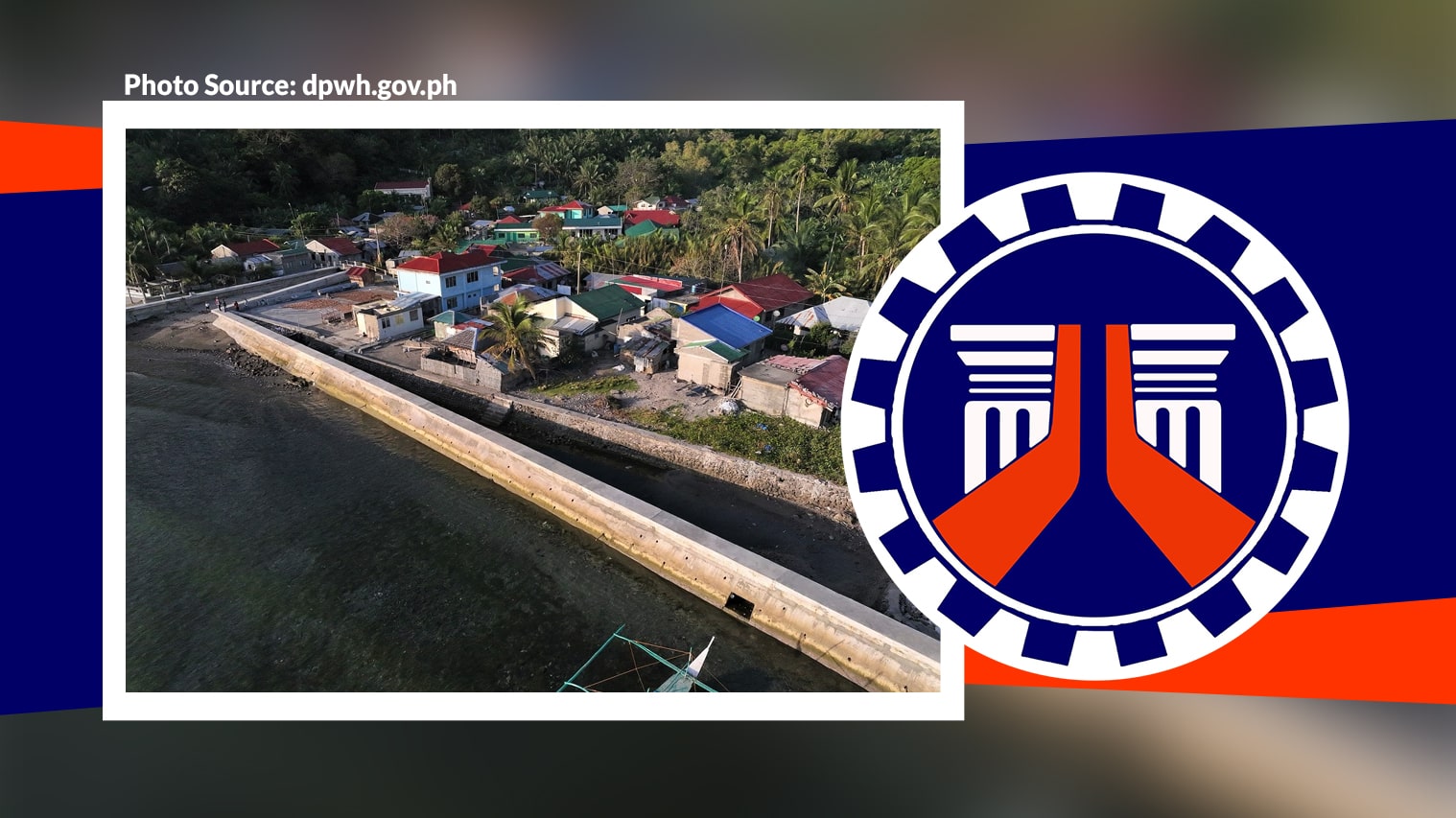 DPWH FINISHES SEAWALL PROJECT IN ROMBLON — IKOT.PH