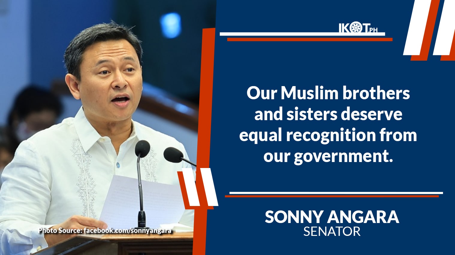 ANGARA: MAKE ISLAM’S ARRIVAL DATE IN PH A HOLIDAY — IKOT.PH