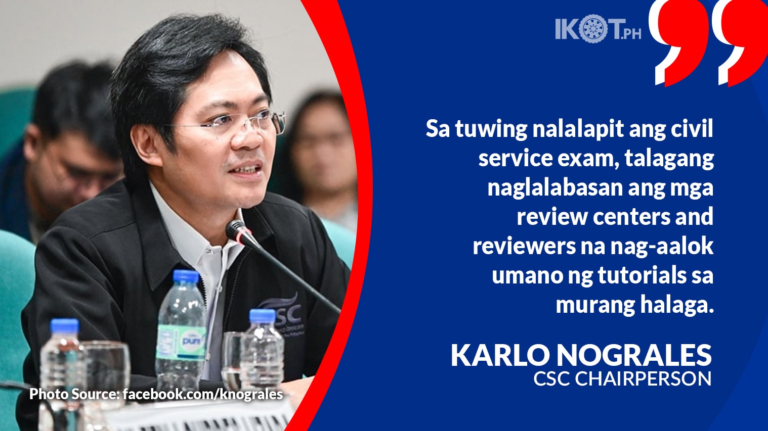 CSC: NO ENDORSED CIVIL SERVICE EXAM REVIEWERS — IKOT.PH
