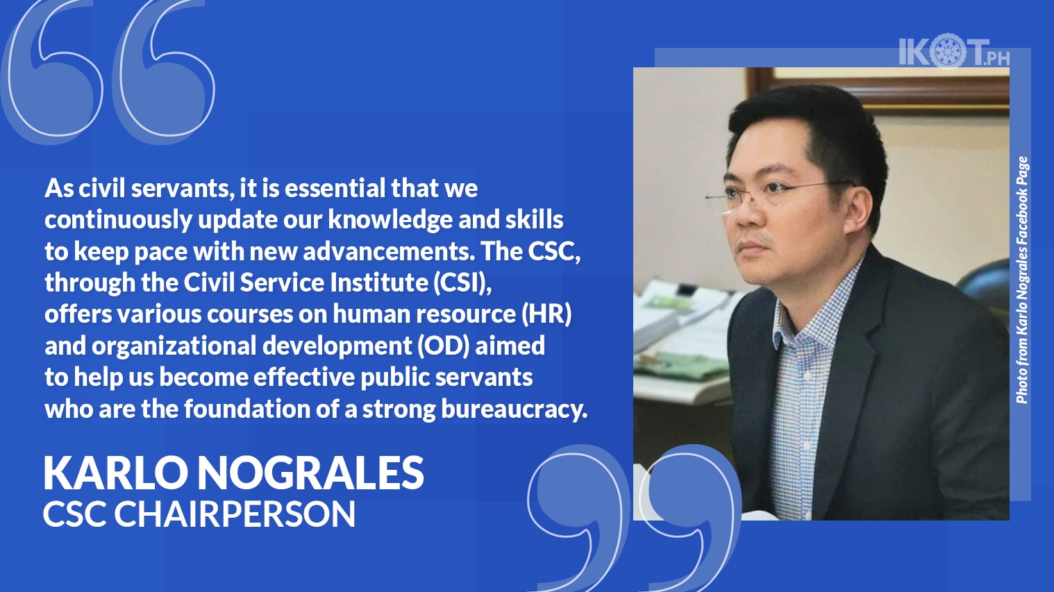 CSC OFFERS LEADERSHIP COURSE TO CIVIL SERVANTS — IKOT.PH