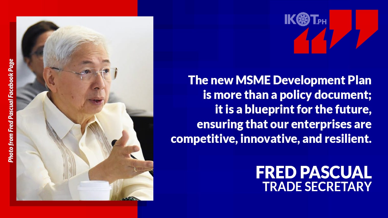 DTI BARES 2023-2028 MSME DEV’T PLAN — IKOT.PH