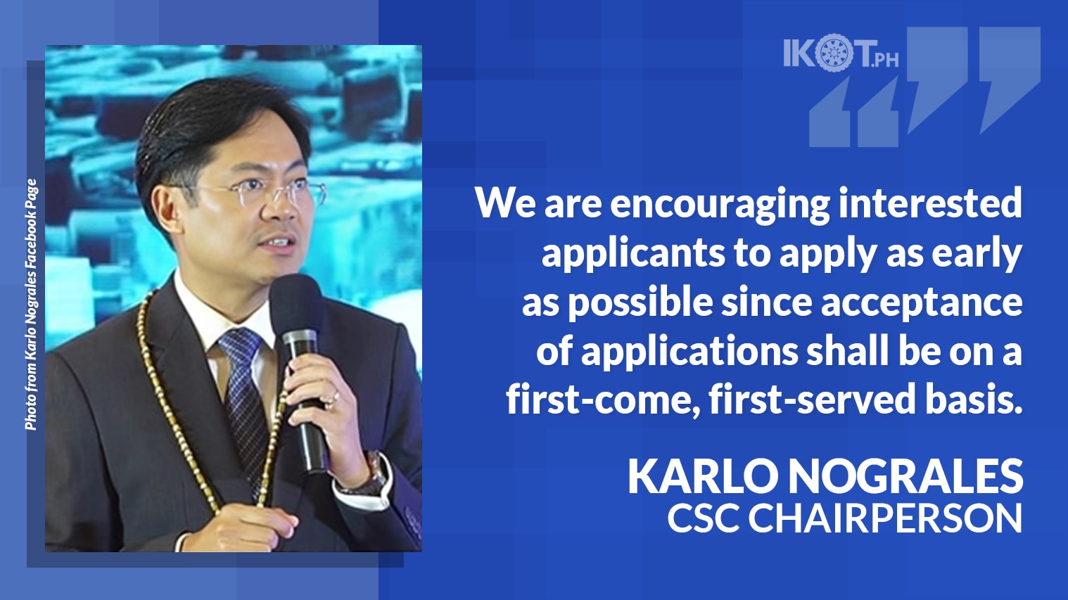 CSC OPENS AUG 2024 CAREER SERVICE EXAM APPLICATION — IKOT.PH