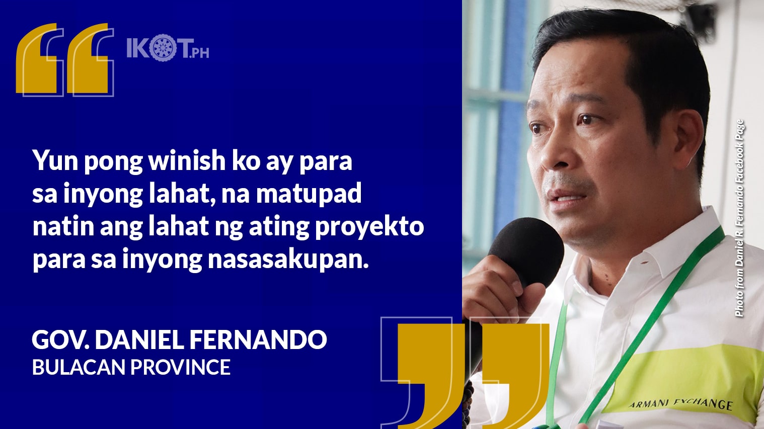 FERNANDO CELEBRATES BIRTHDAY WITH BULAKENYOS — IKOT.PH